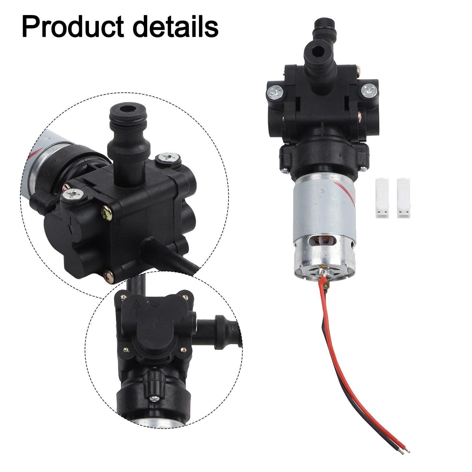 High Pressure Car Wash Plunger Pump 21VCleaner Washer Wireless Motor ...