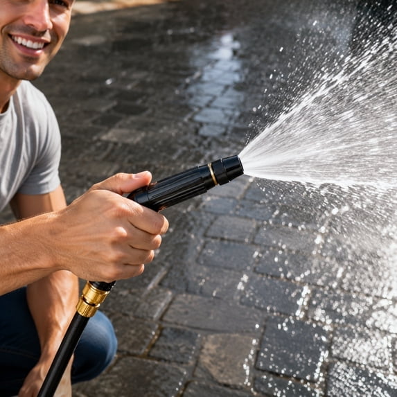High Pressure Car Wash Water Gun with Booster, Water Nozzle High ...