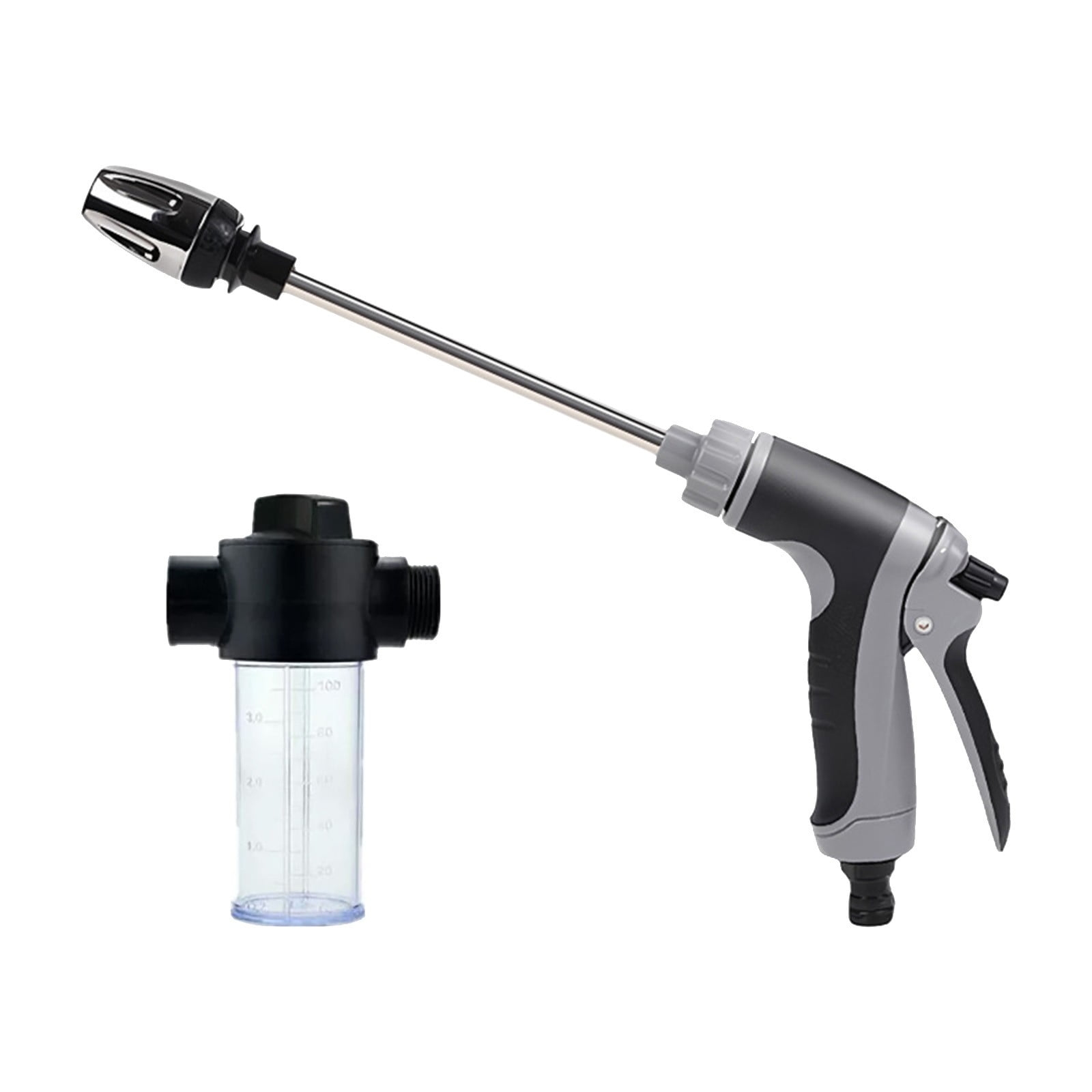 High-Pressure Car Wash Water Pipe Set | Long Handle Flushing Tool ...