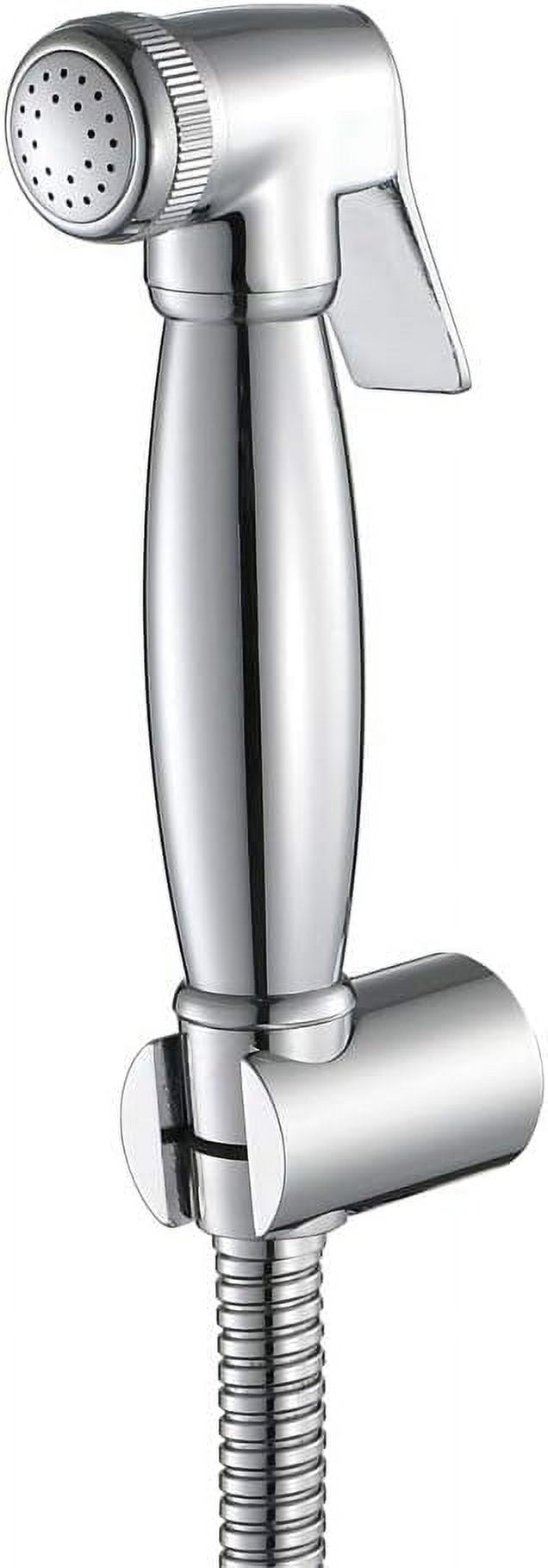 High Pressure Chrome Cloth Diaper Sprayer Kit Round Toilet Sprayer Wall ...