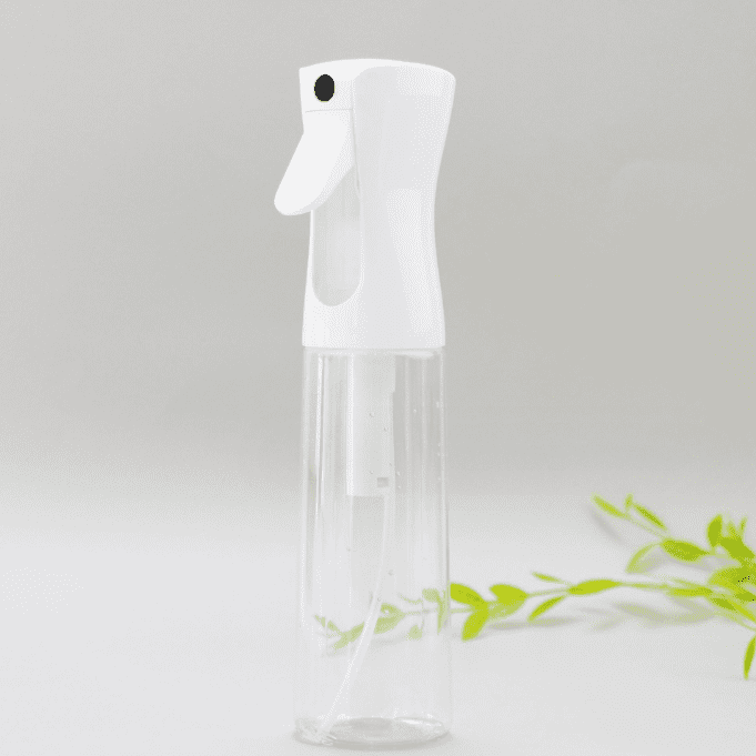 High Pressure Continuous Spray Bottle, Clear 300ml Continuous Leakproof ...