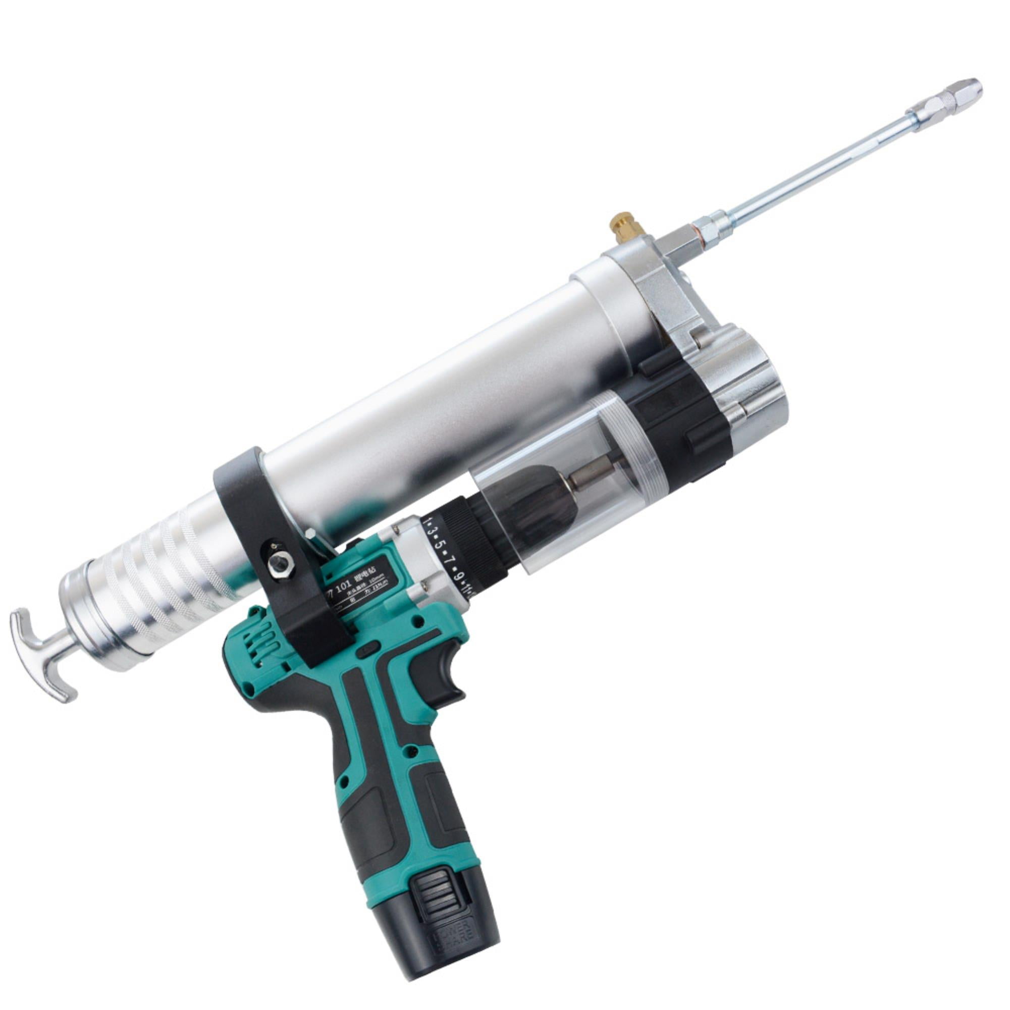 High Pressure Cordless Electric Grease Machine: Lithium Battery Powered ...