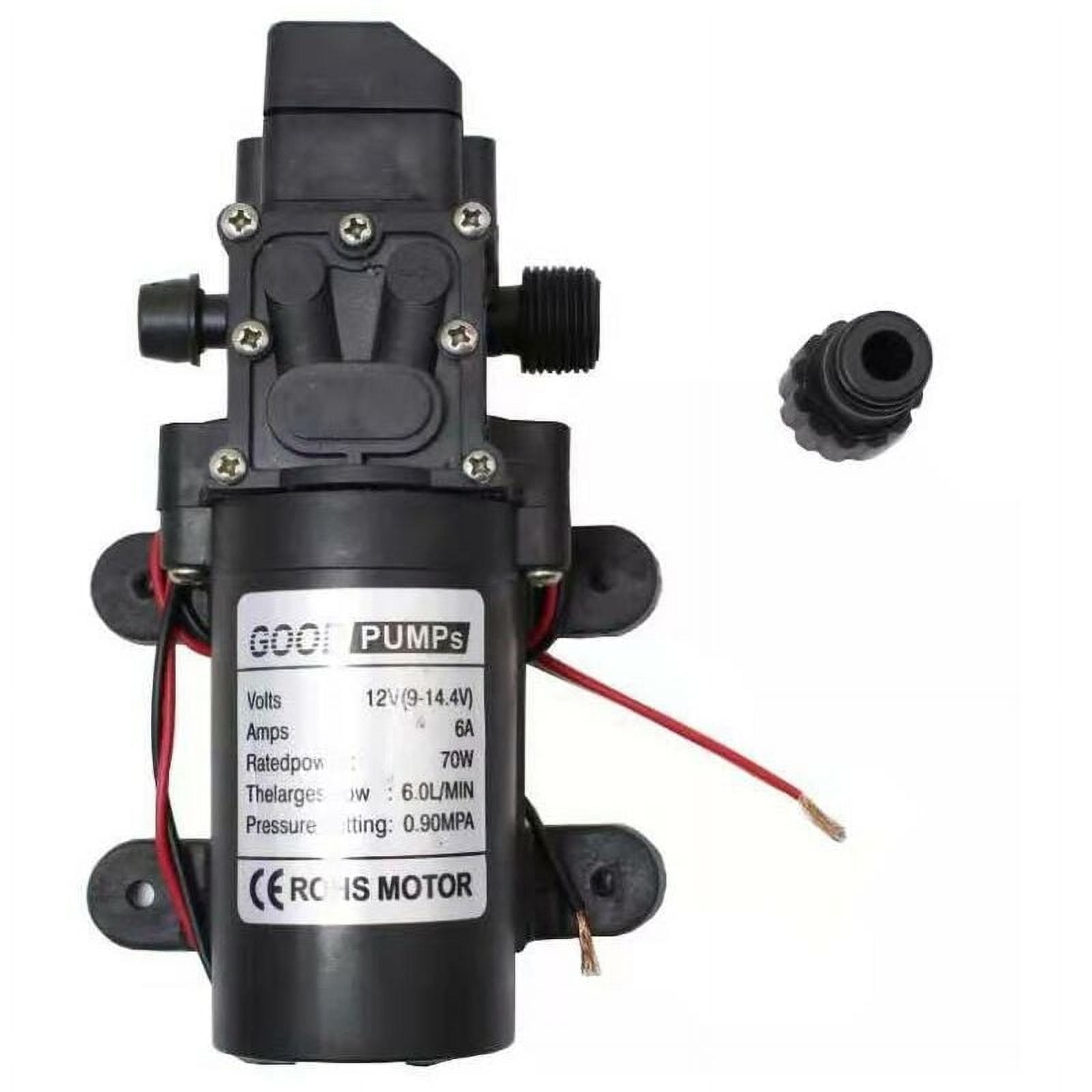High Pressure Diaphragm Pump, Automatic Water Boosting System for RV ...