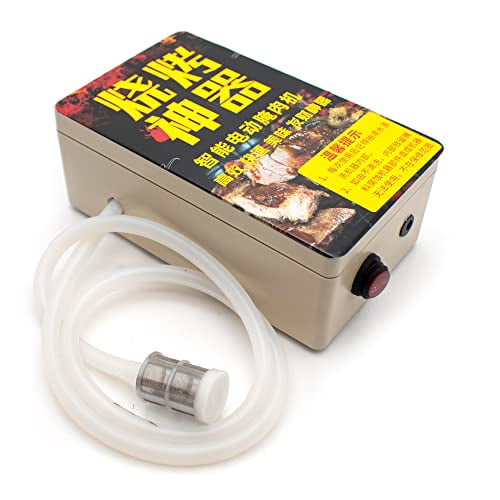 High Pressure Electric Bacon Pump Gun, Meat Saline Syringe Pump Food Grade Electric Injector ...