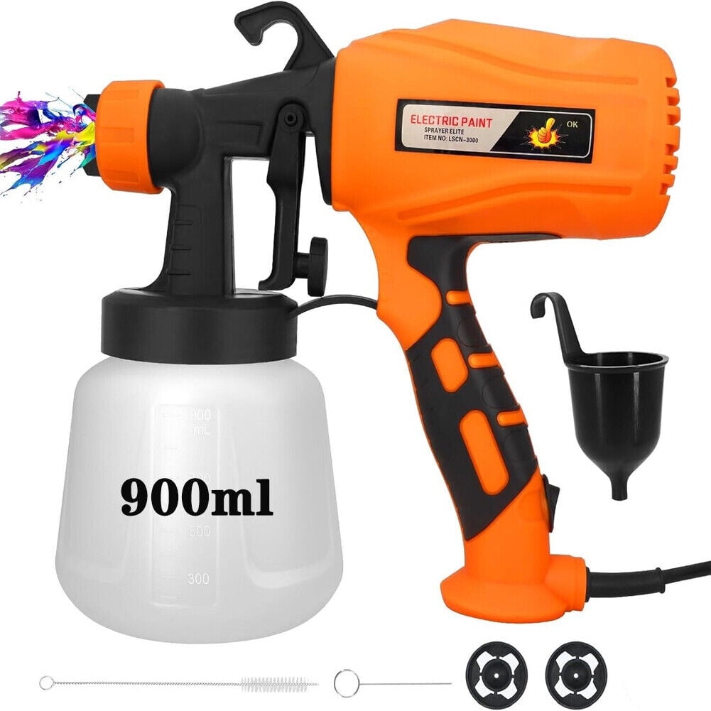 High-Pressure Electric Spray 900ML HVLP Paint Sprayer – Smallzonex DIY ...