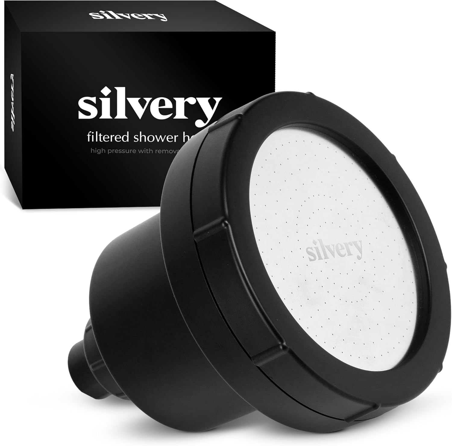 High Pressure Filtered Shower Head - Dermatologist-Approved Clean Water ...