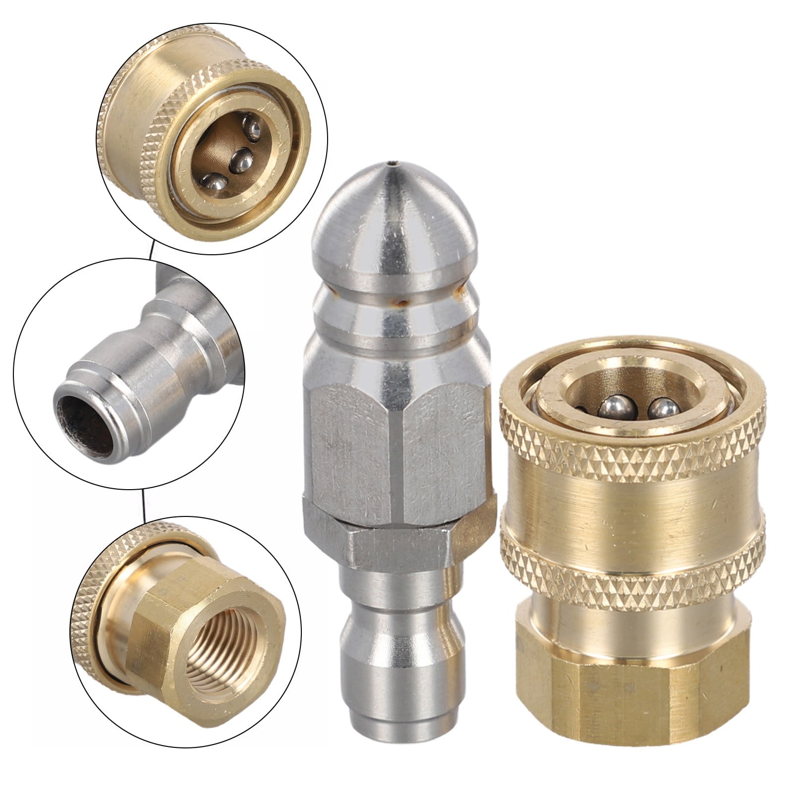 High Pressure For Drain Cleaning Nozzle Kit for Efficient For Drain ...