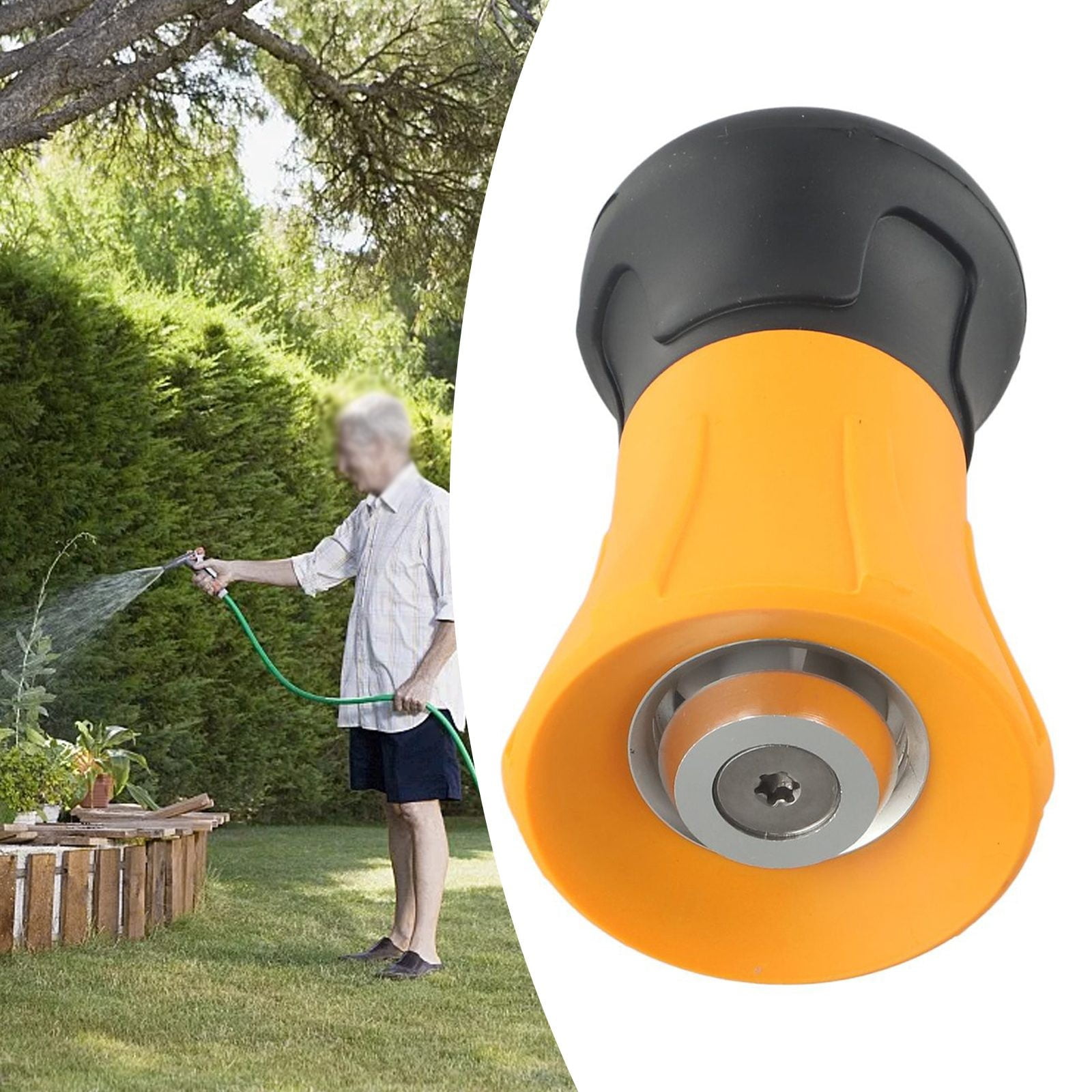 High Pressure Garden Hose Spray Nozzle for Lawn Watering and Irrigation ...