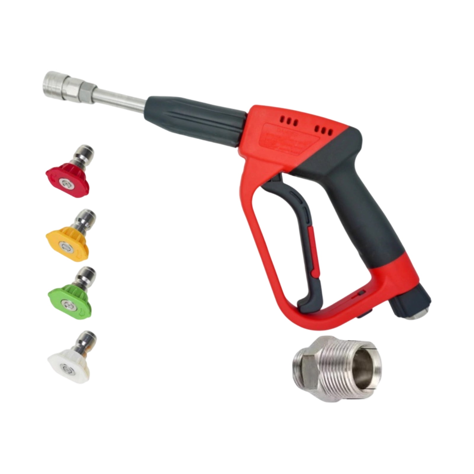 High-Pressure Garden Hose Sprayer Nozzle, Extendable Quick-Connect ...