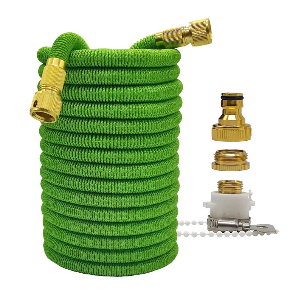 High Pressure Garden Water Hose Expandable Double Metal Connector Pvc ...