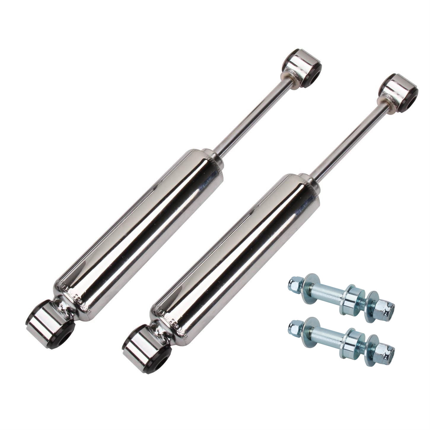 High-Pressure Gas-Filled Tube Shocks for Front/Rear Axle: Chrome Plated ...