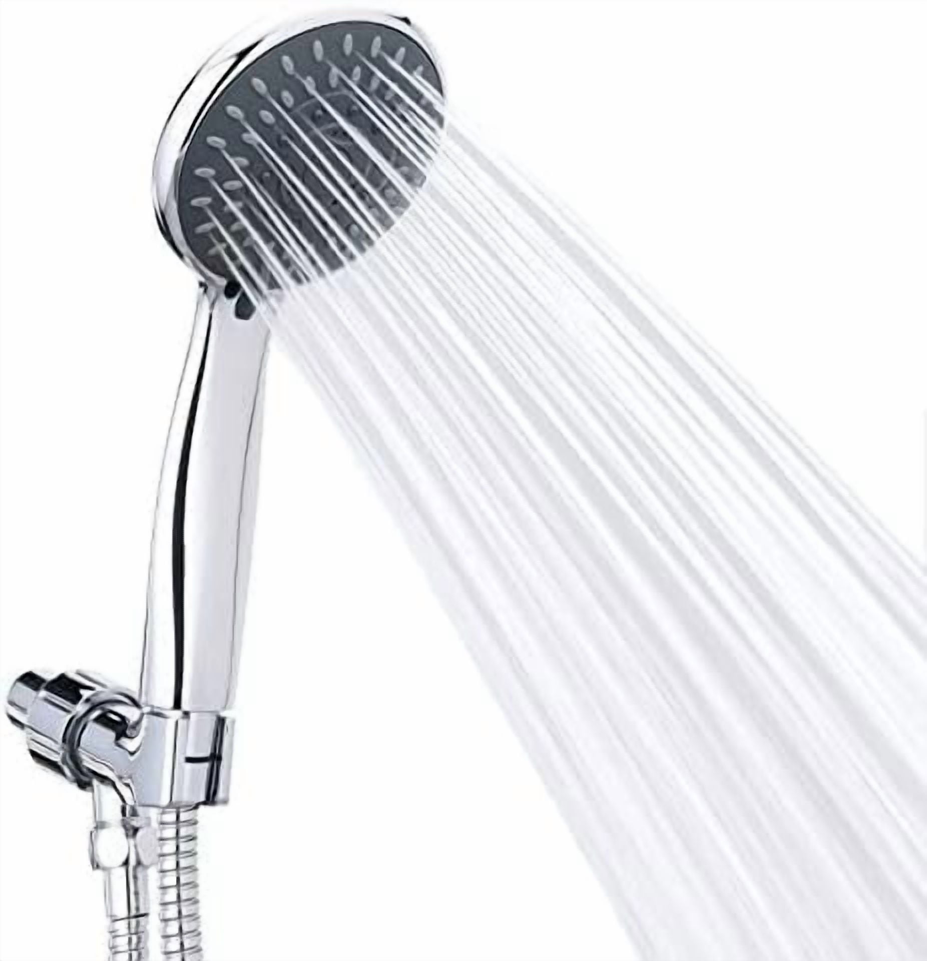 High Pressure Handheld Shower Head 5-Settings Powerful Water Spray ...