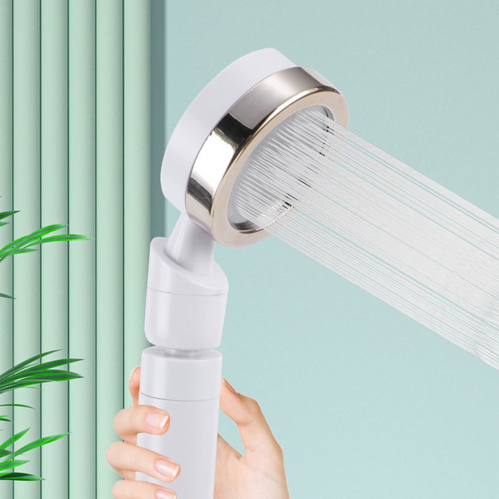 High-Pressure Handheld Shower Head | Multi-Filtration Removable ABS ...