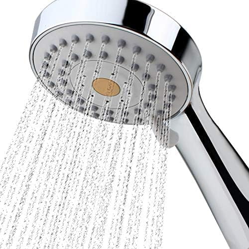 High Pressure Handheld Shower Head with Powerful Shower Spray against ...