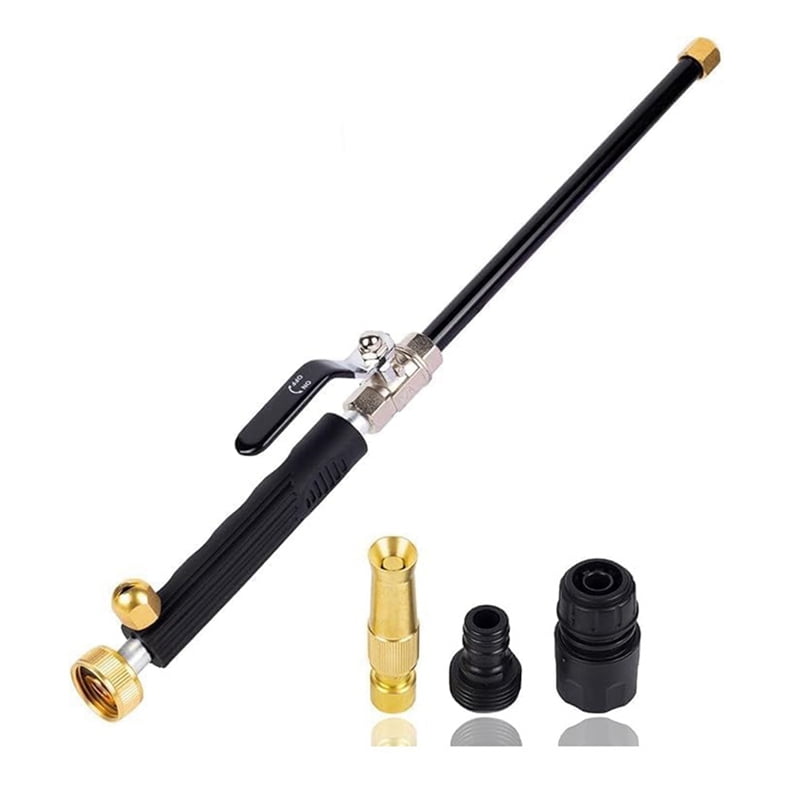 High Pressure Jet Nozzle Power Washer Wand for Garden Hose, with 3 ...