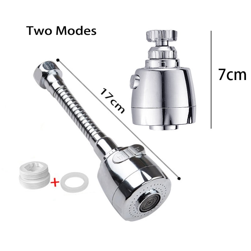 High Pressure Kitchen Faucet Extender Rotatable Faucet Aerator Water ...
