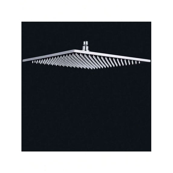 High Pressure LED Rainfall Shower Head - Temperature-Color Changing ...