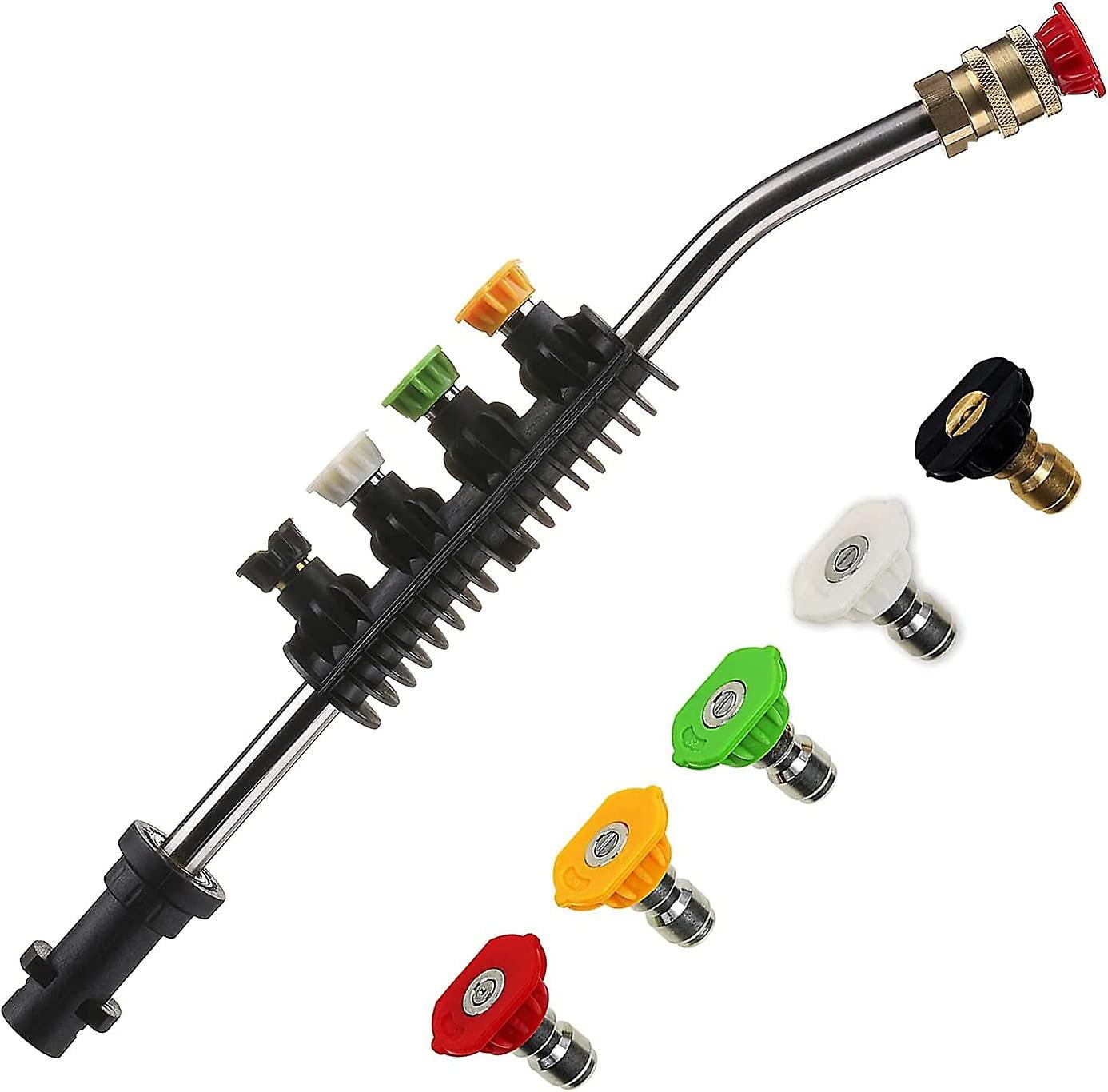 High Pressure Lance For Karcher, 280bar Replacement Lance With 5 Jet Washing Nozzles, With ...