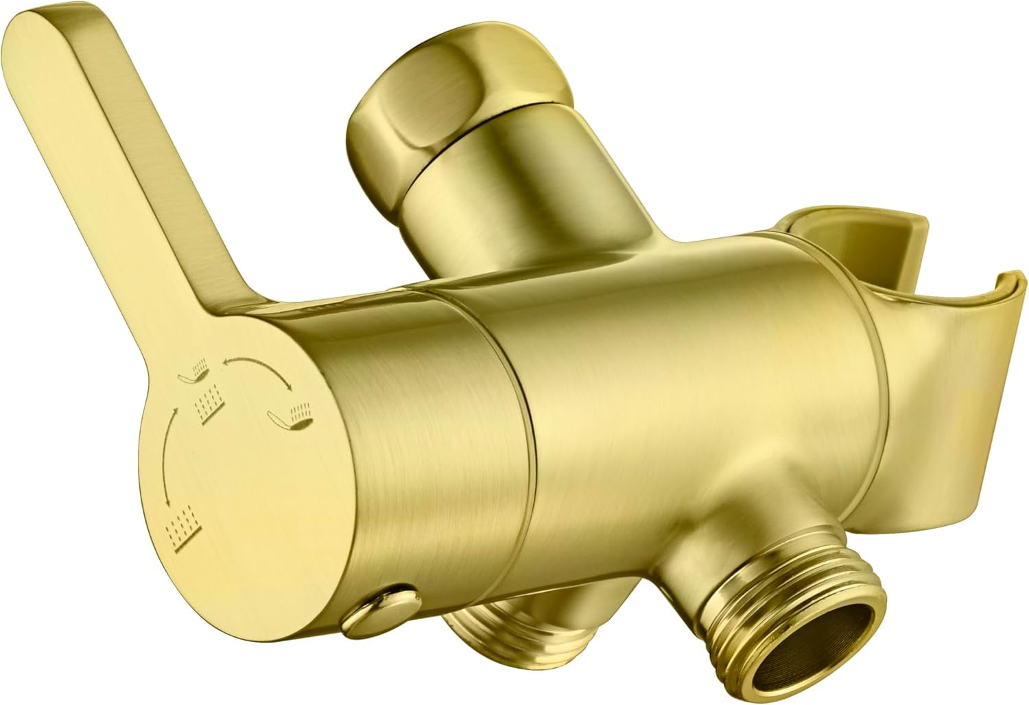 High Pressure All Metal 3 Way Shower Diverter Valve with Hand Shower ...