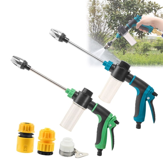 High-Pressure Multi-Function Car Wash Sprayers with Long Nozzles and ...