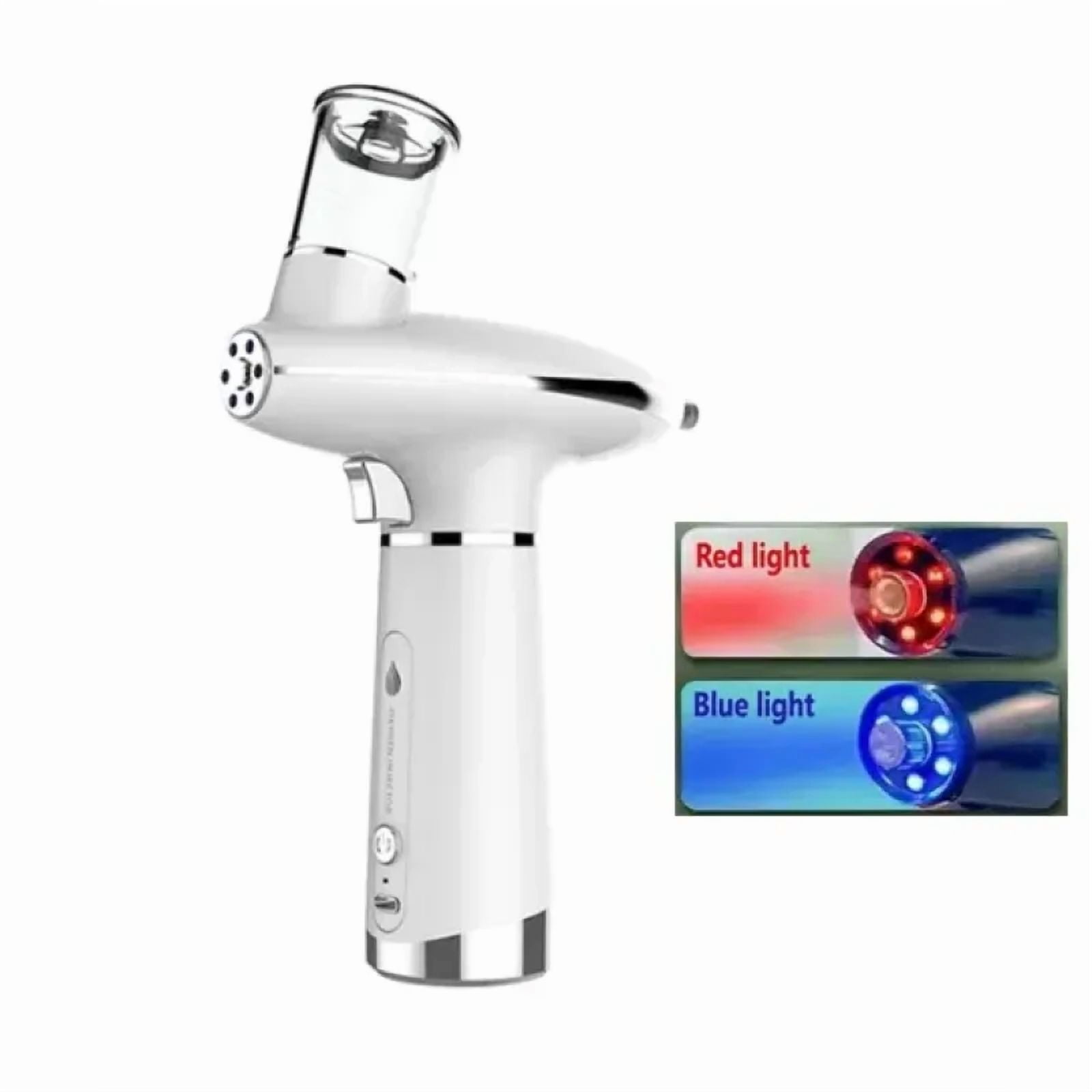 High Pressure Nano Oxygen Injector Red Blue Light Household Spray ...