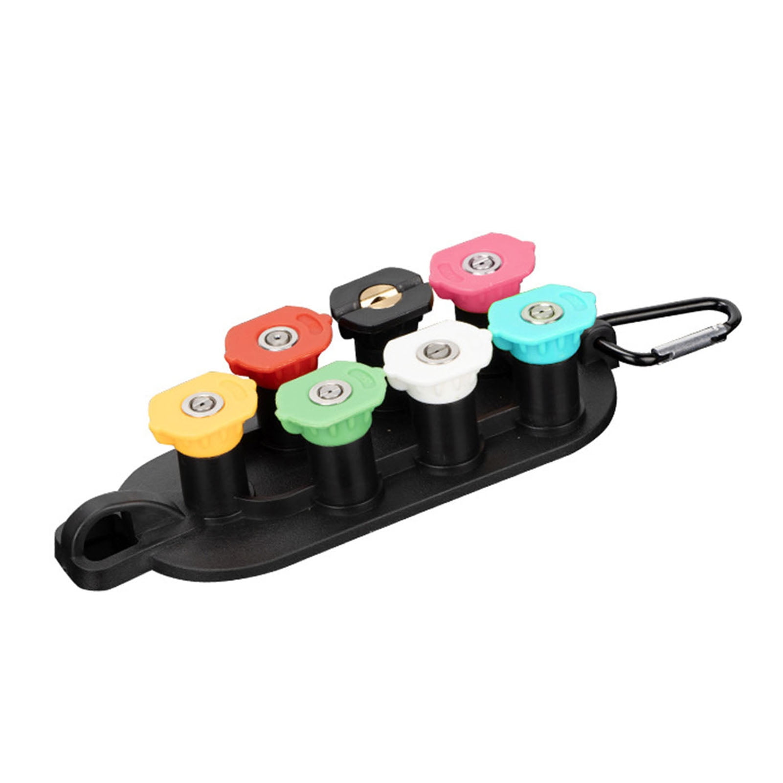 High Pressure Nozzle Set with Storage Holder Universal 1/4-Inch Quick ...