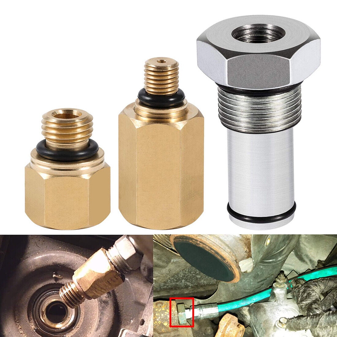 High Pressure Oil Pump IPR Valve Air & Oil Rail Adapters Leak Test for ...