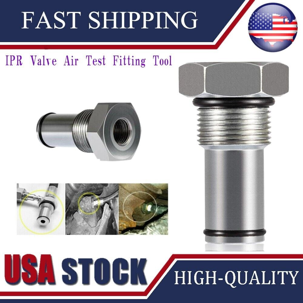 High Pressure Oil Pump IPR Valve Air Test Fitting Tool for Ford 6.0L ...