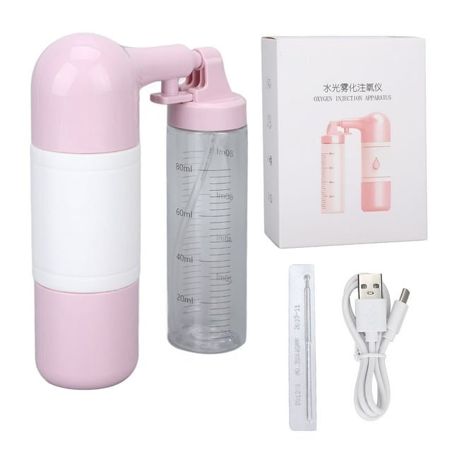 High Pressure Oxygen Injection Beauty Machine Handheld Nanometer Mist ...