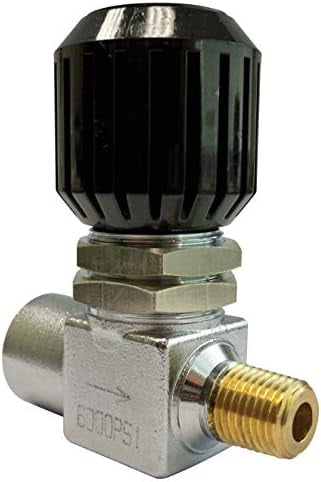 High Pressure Panel Mount Line Valve Scuba Breathing Air 6000 PSI ...