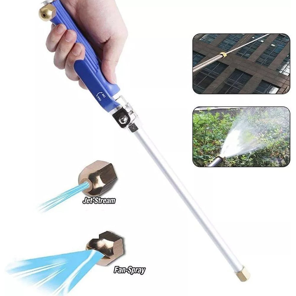 High Pressure Power Washer Sprayer Water Spray Wand Garden Hose w/ 2 ...