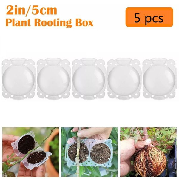 High Pressure Propagation Ball Plant Rooting Device Grow Graft Box 3 ...