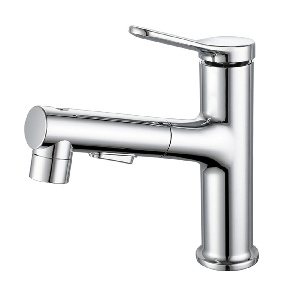 High Pressure Pull-Out Kitchen Tap Dual Rinse Spray With Extendable ...