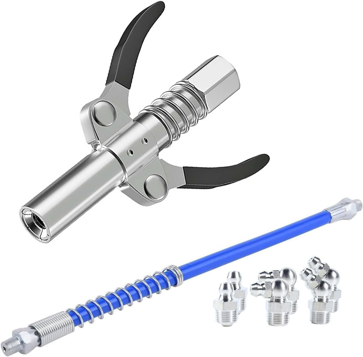 High Pressure Quick Release Grease Coupler, Grease Gun Fittings for ...