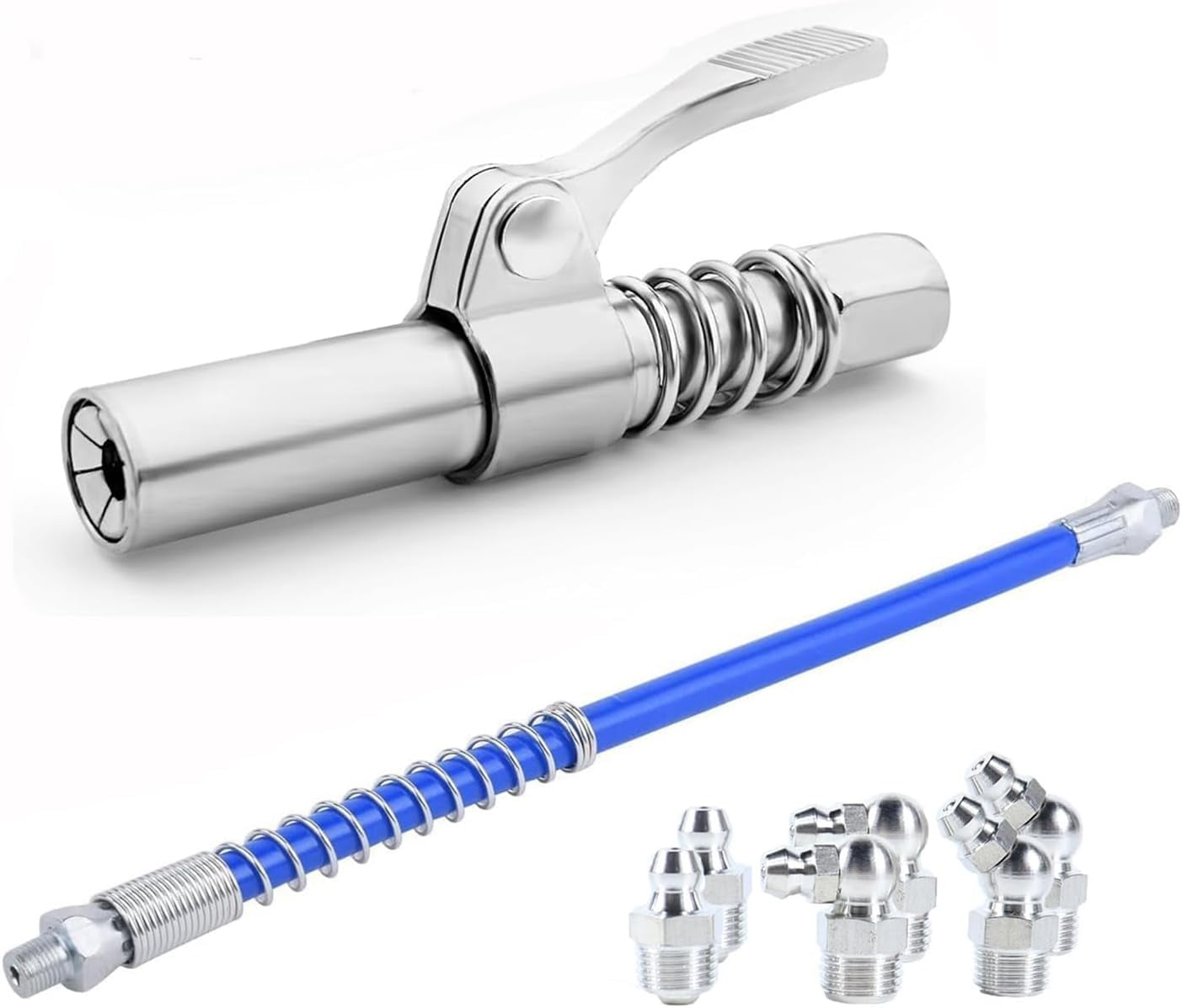 High Pressure Quick Release Grease Coupler, Grease Gun Fittings for ...