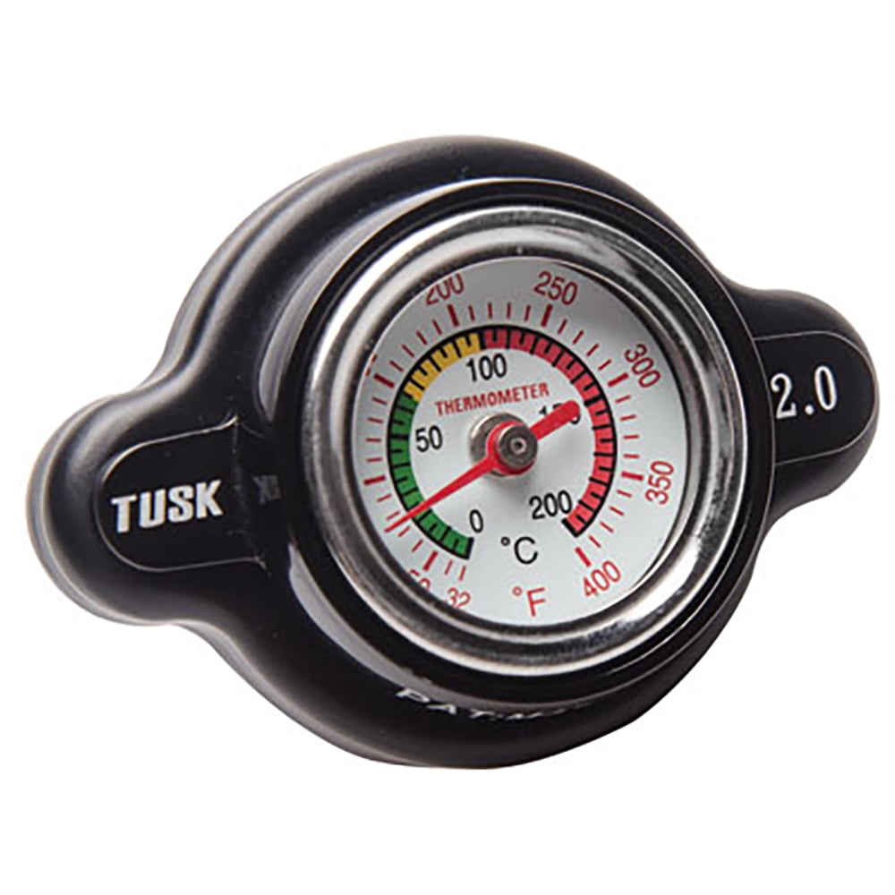 High Pressure Radiator Cap with Temperature Gauge 2.0 Bar Compatible ...