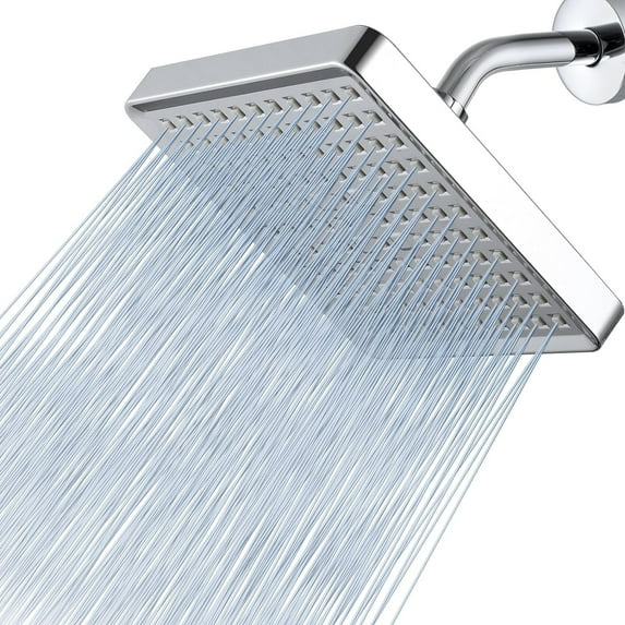 High Pressure Rain Shower Head - Luxury Modern Look - The Adjustable ...