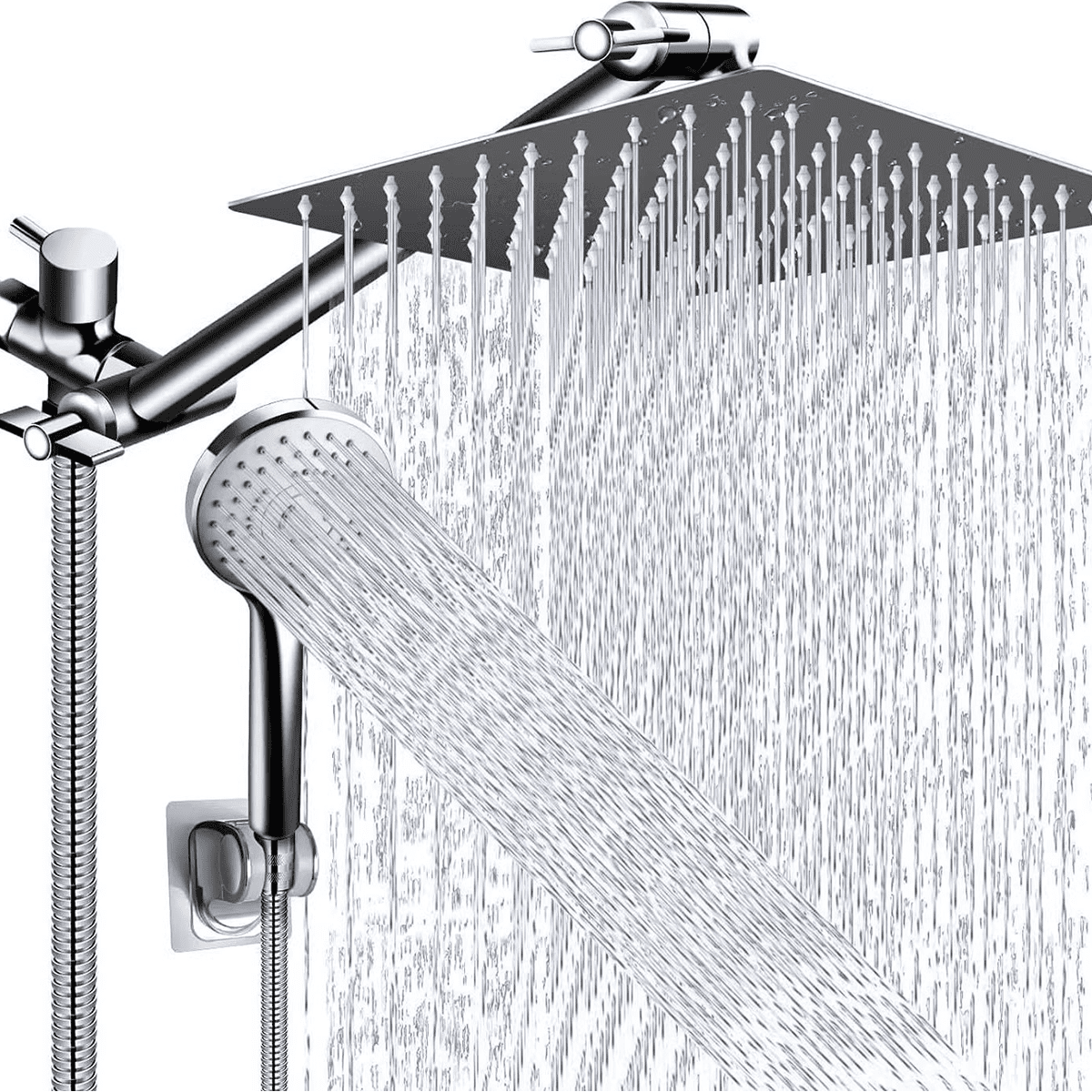 High Pressure Rain Shower Head: Upgrade Shower Heads with Handheld ...