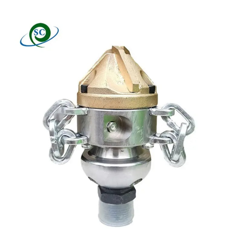 High-Pressure Rotary Sewer Cleaning Nozzle, Diamond-Cut Chain Pipe ...