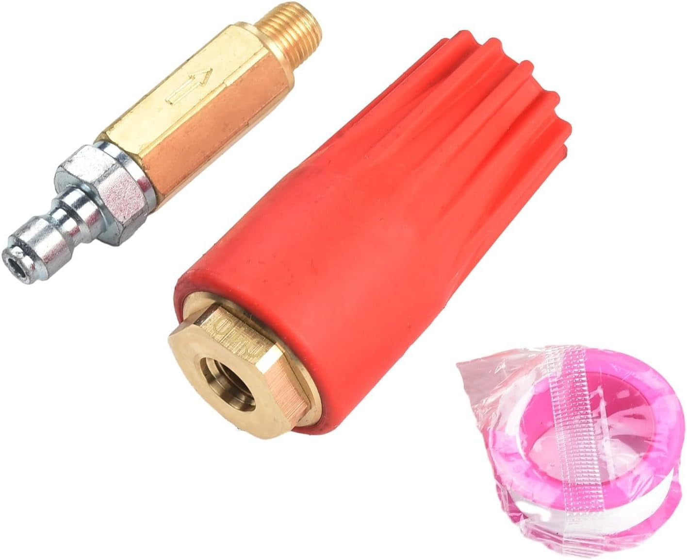 High-Pressure Rotating Turbo Nozzle - 5100 PSI, 1/4'' Quick Connect ...