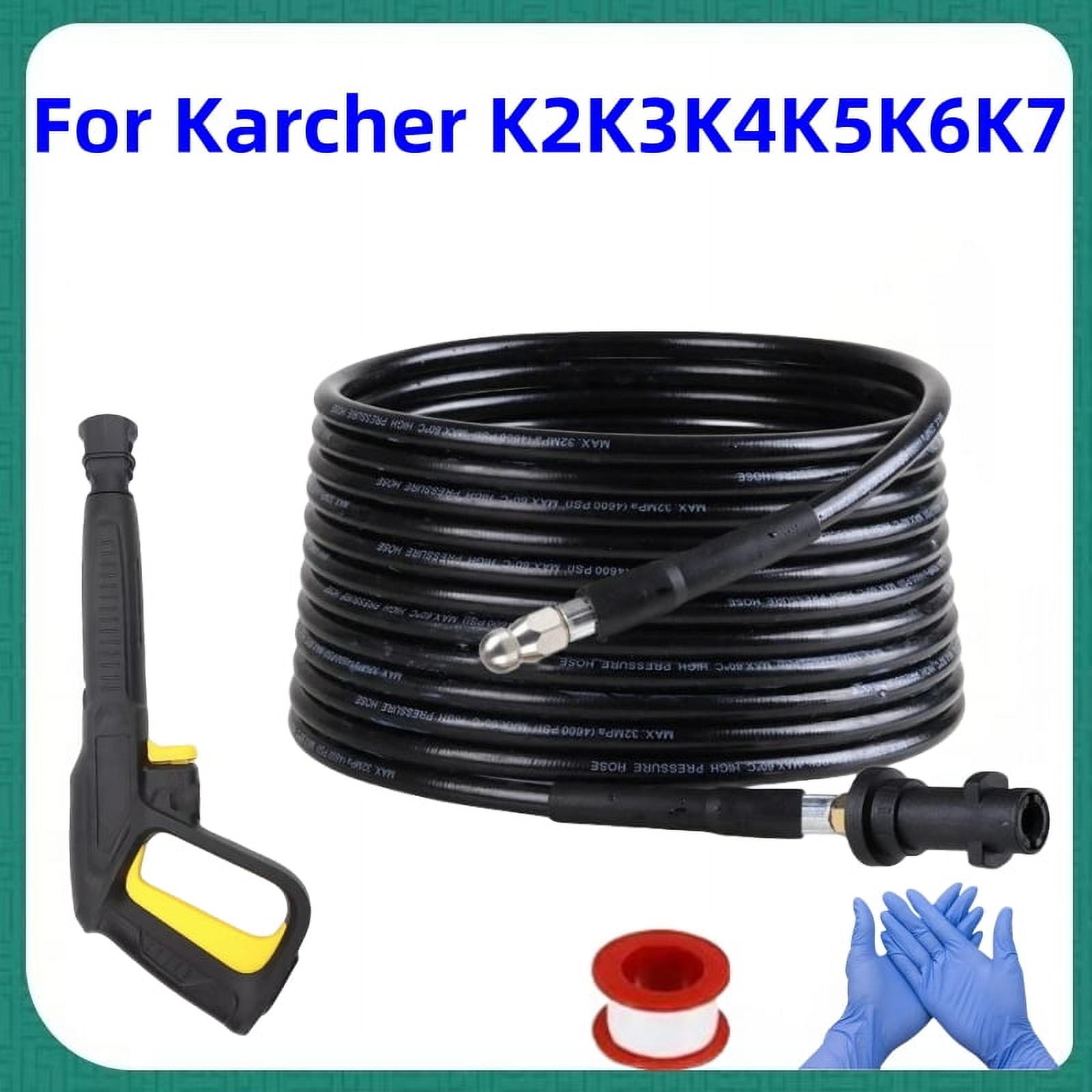 High Pressure Sewer Cleaning Hose Pipeline Cleaning Kit, High-Pressure ...
