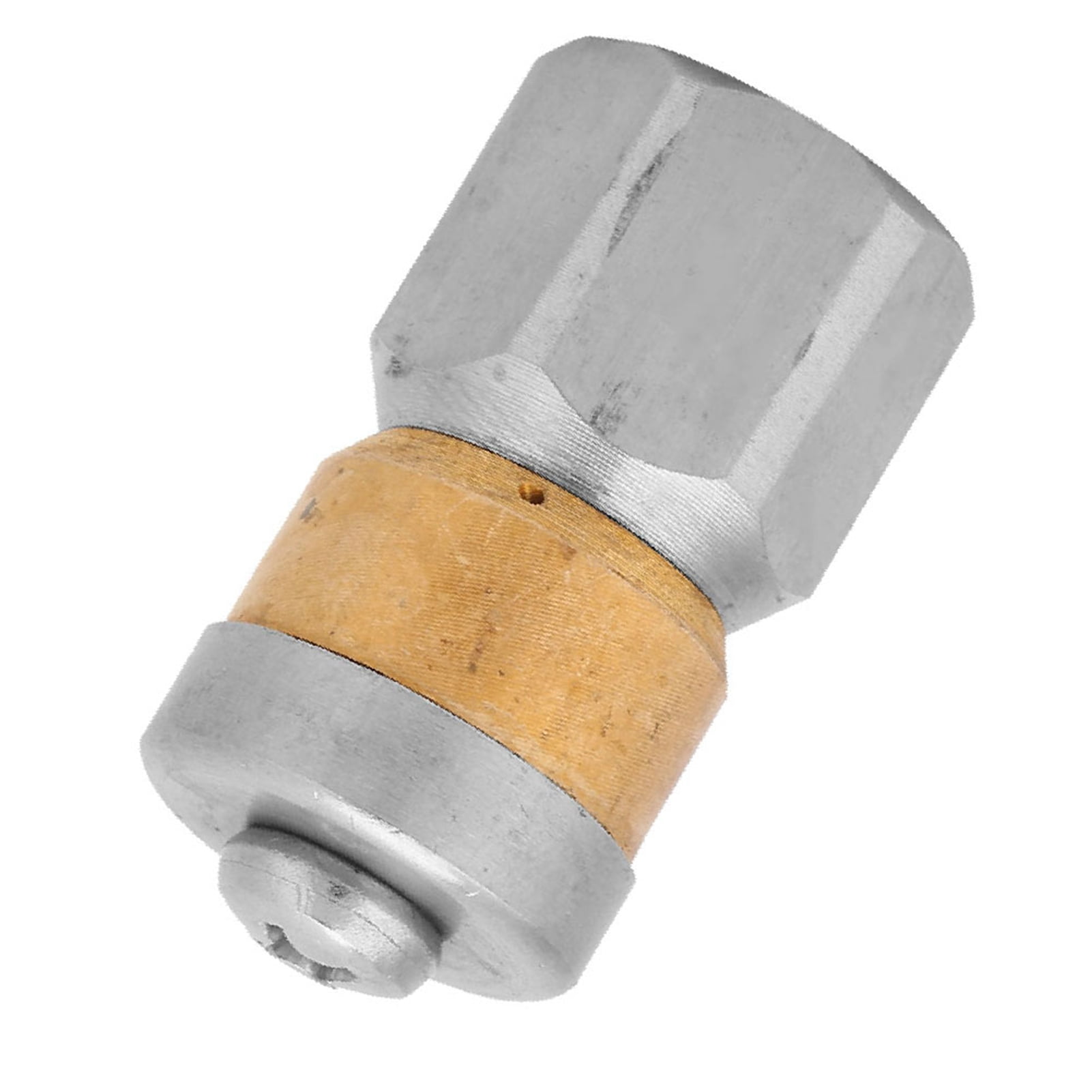 High,Pressure Sewer Jetter Nozzle, 3 Back Holes For Powerful Drain Pipe ...