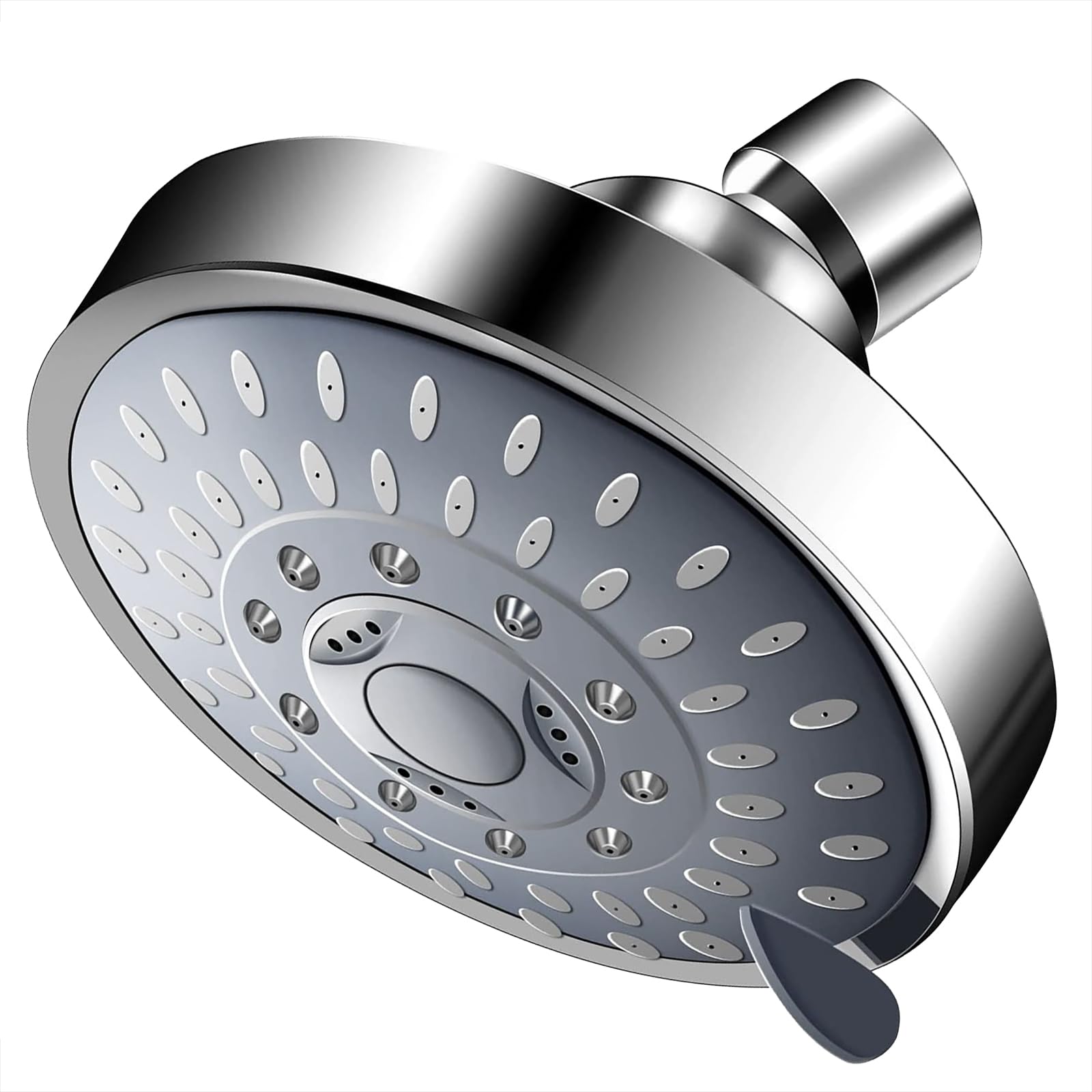 High Sierra Showerheads® Solid Metal 1.5 GPM Low Flow Shower Head ...