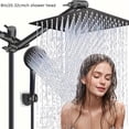 High-Pressure Shower Head with Handheld Spray - Combination Shower ...