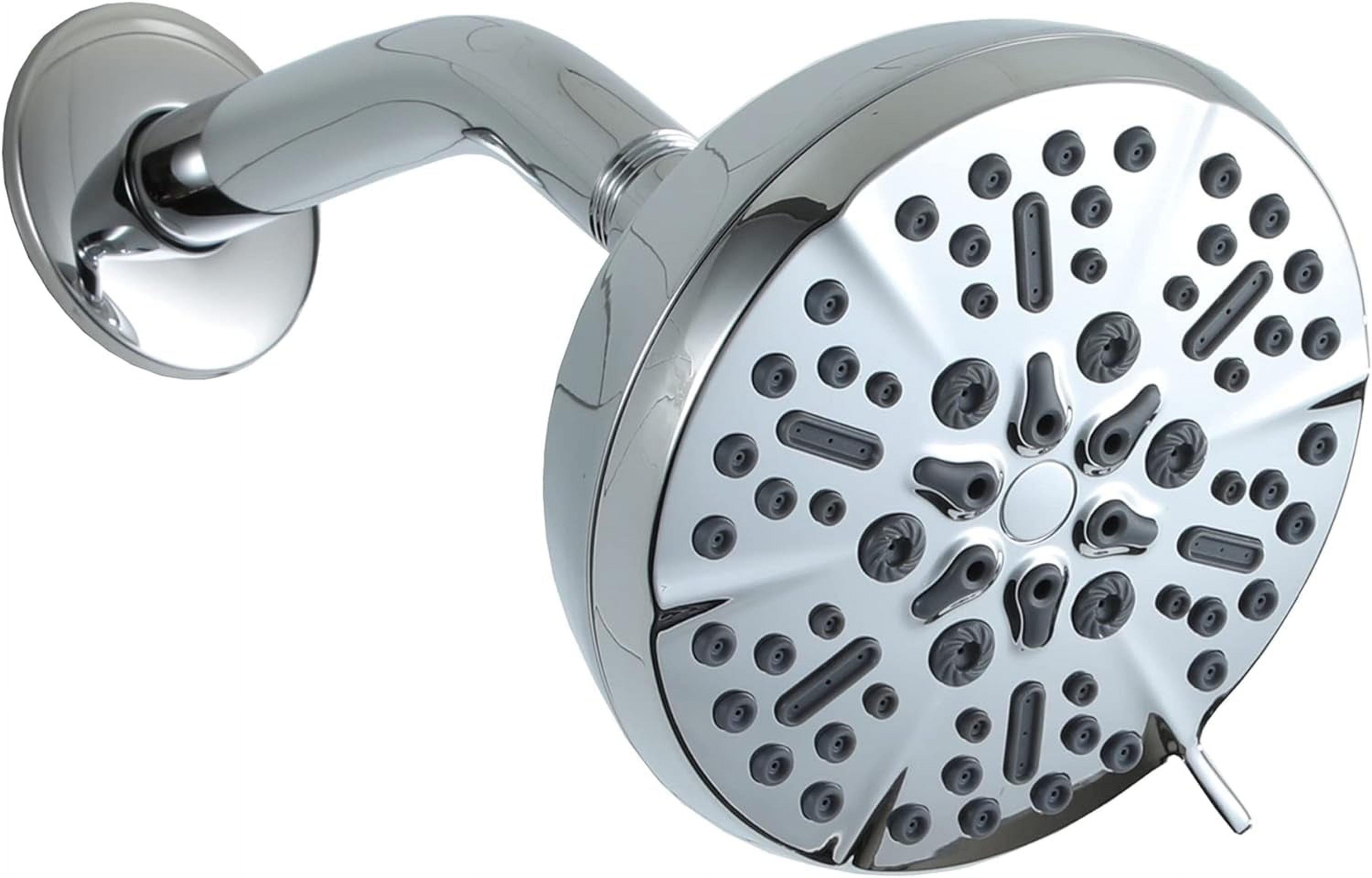 High Pressure Shower Heads 5 Inch Rainfall Shower Head High Flow Fixed