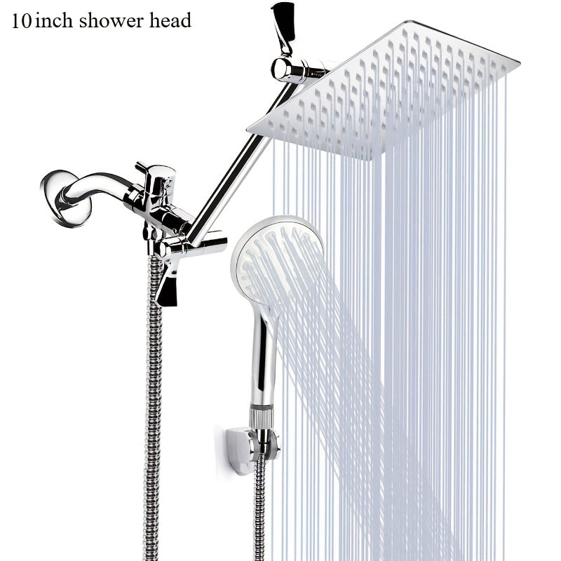 [High Pressure Shower] High Pressure 9 Settings Shower Head | Rainfall ...