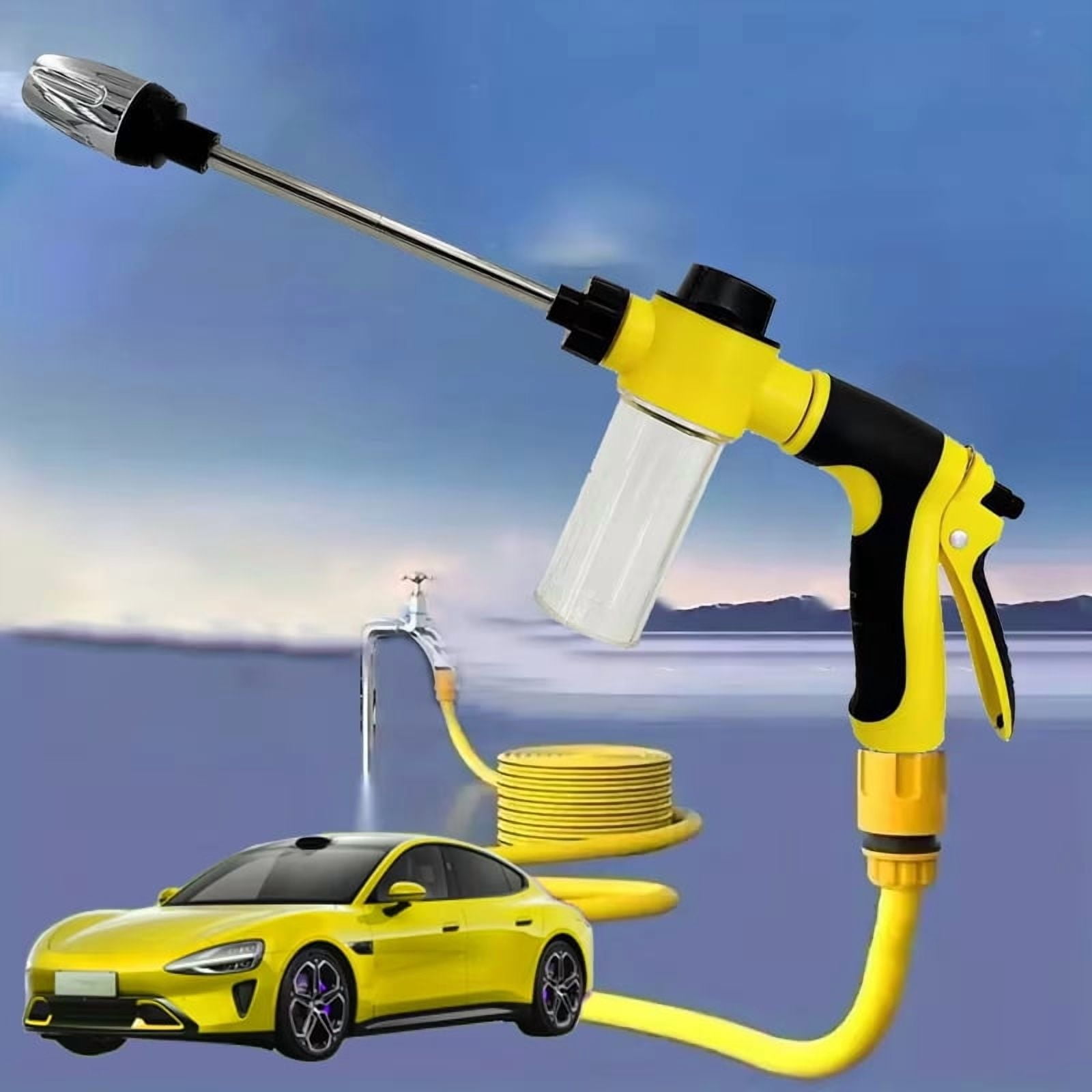 High Pressure Spray Water Tool Washing Garden Watering Hose Nozzle ...