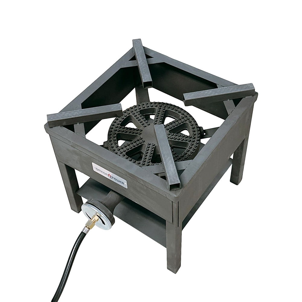 High Pressure Square Propane Stove Burner15", 100,000 BTU for Camping ...