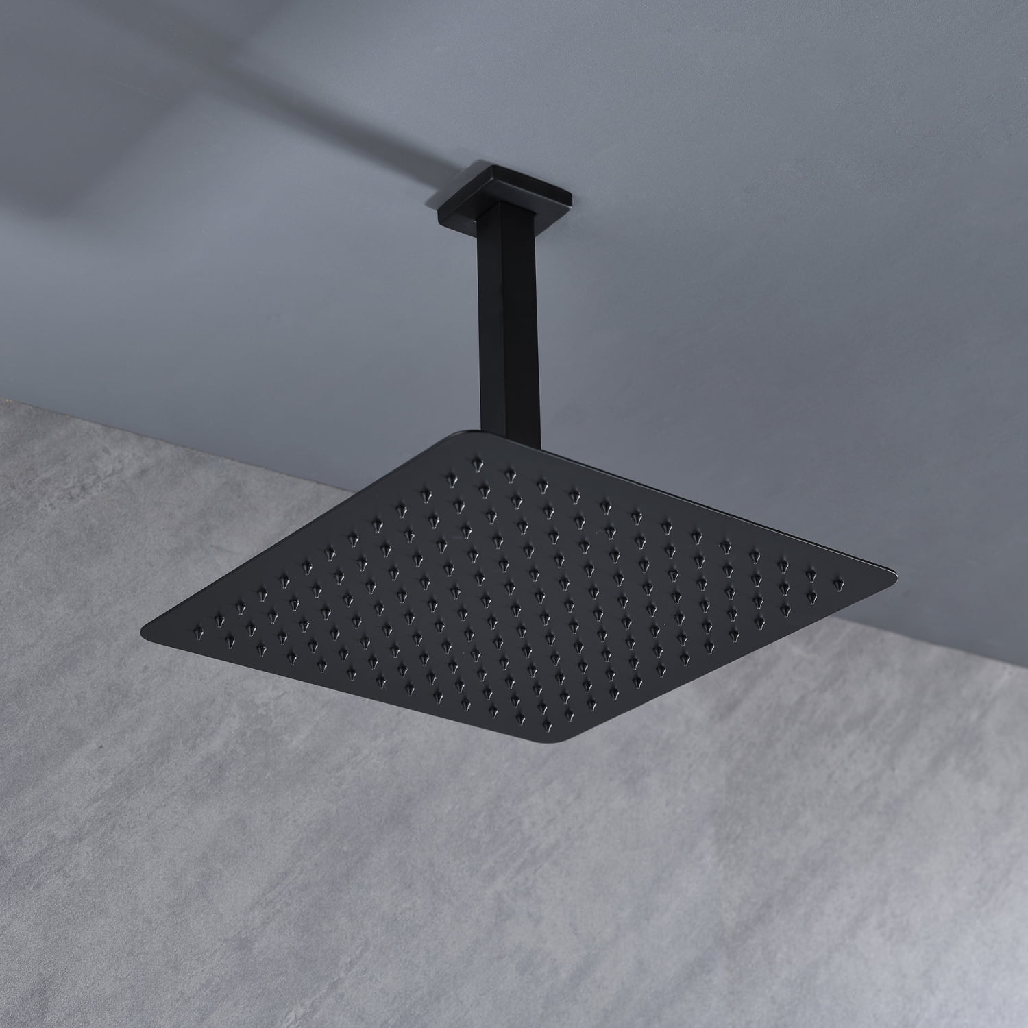 High Pressure Ultra-Thin Stainless Steel Waterfall Rain Shower Head ...