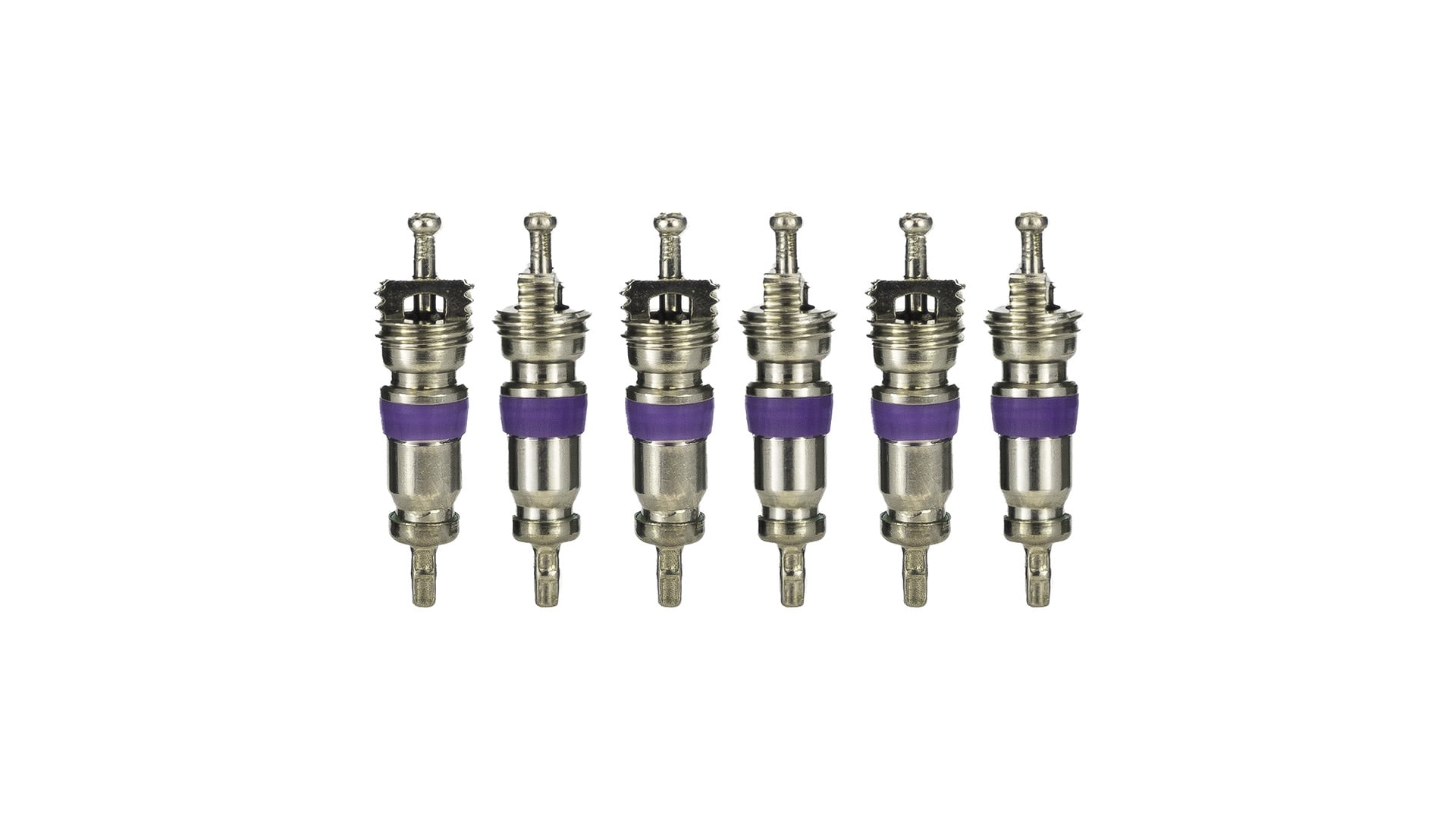 High Pressure Valve Cores with Teflon Seal (Purple) - for R410, R32 ...